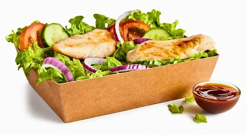 Mcdonalds Salads UK August 2024