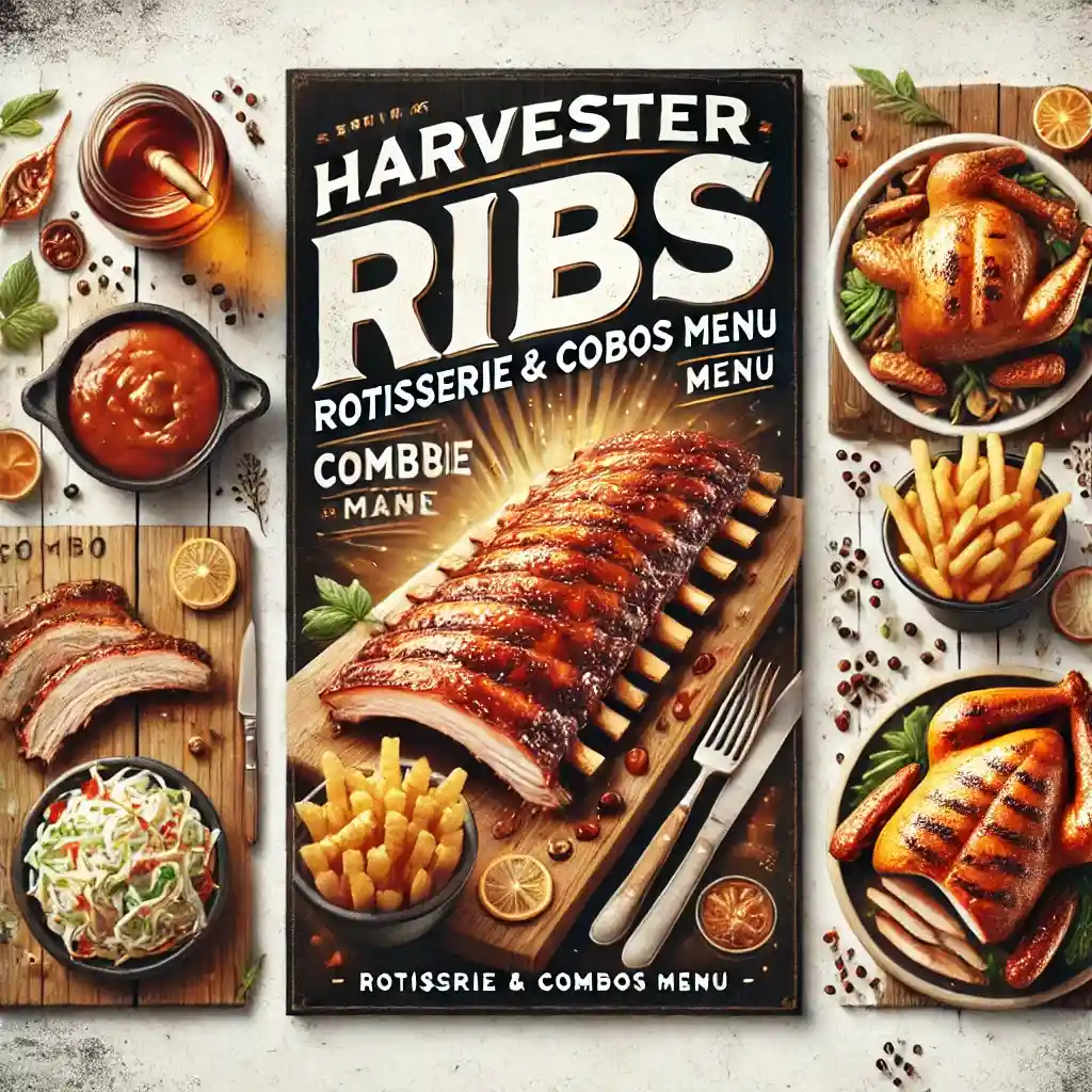 Harvester Menu Prices UK January 2025