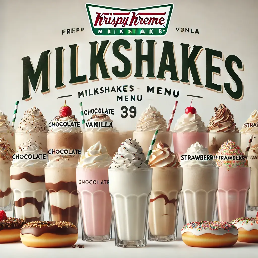 Krispy Kreme Menu Prices UK September 2025