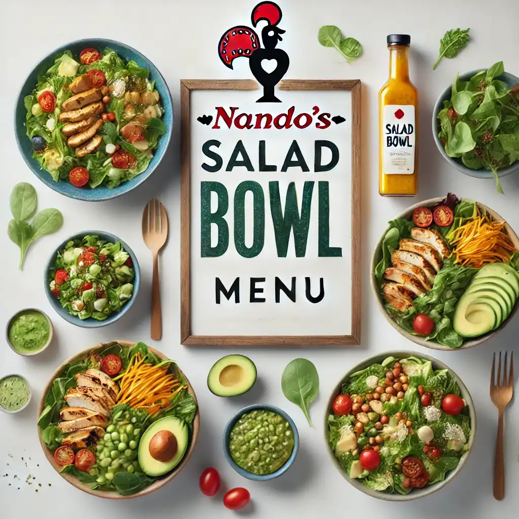 Nando's Menu Prices UK August 2025