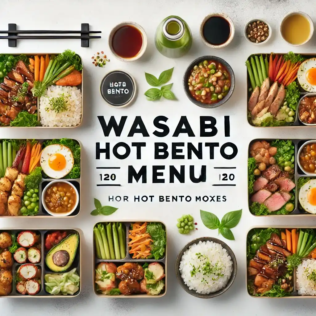 Wasabi Menu Prices UK January 2025